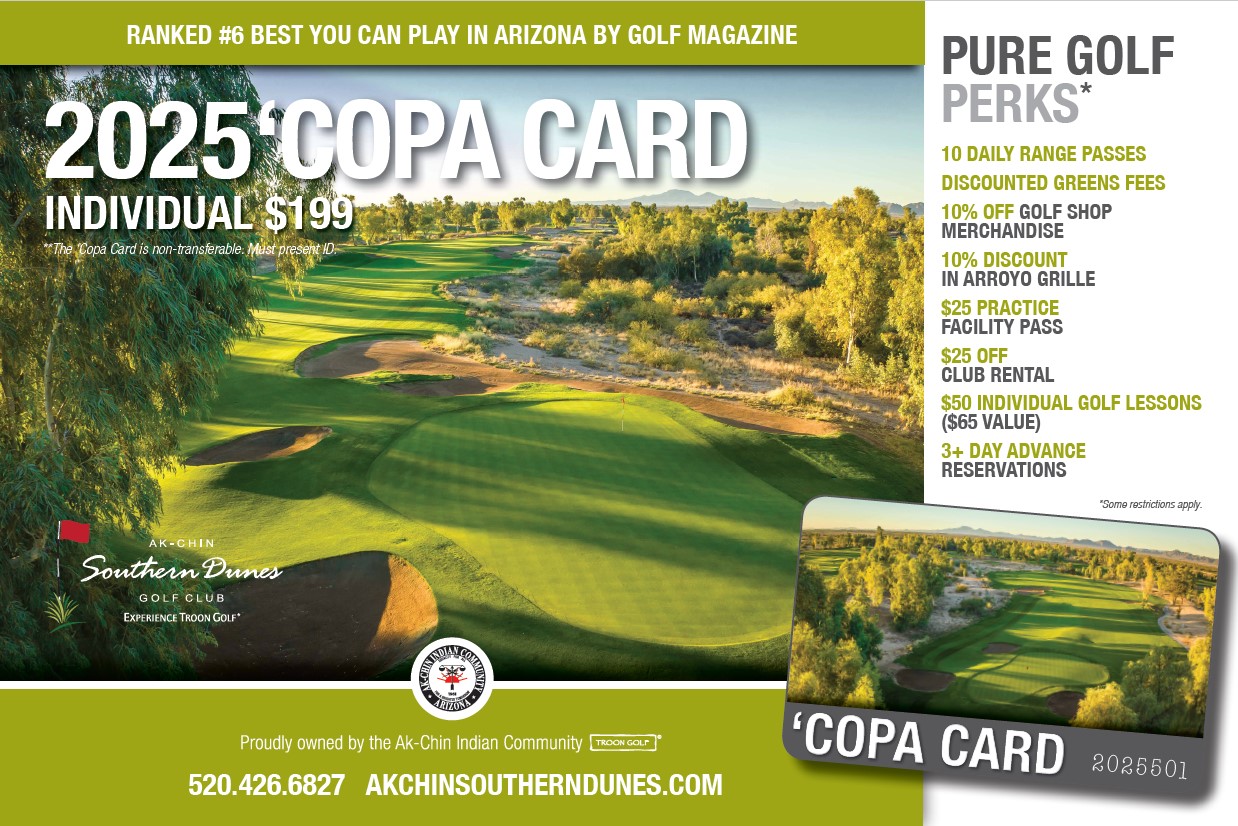Copa Card - Ak-Chin Southern Dunes Golf Club